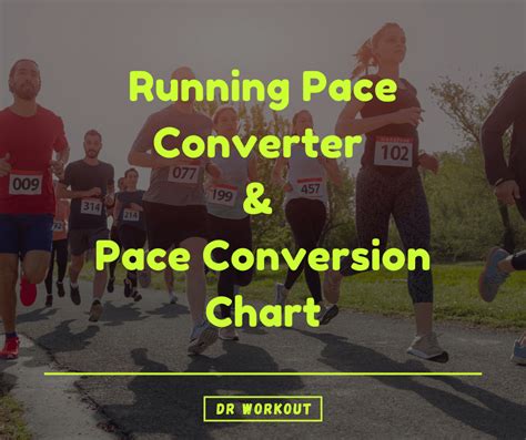 Running Pace Converter With Pace Conversion Chart Min Mile ↔ Min Km