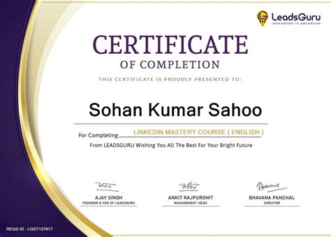 Sohan Kumar Sahoo On Linkedin Linkedinmastery Leadsguru