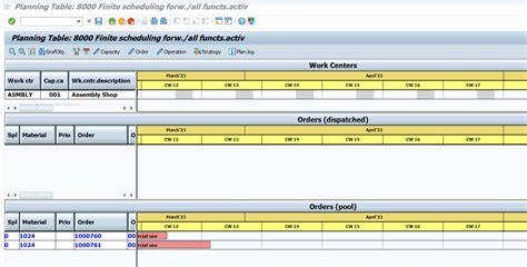 capacity leveling overall profiles configuration sap community