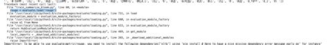 importerror to be able to use evaluate metric rouge you need to