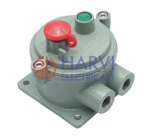 Flameproof Weatherproof Push Button Station Direct Entry At Piece Flameproof Push Button