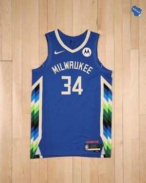 Milwaukee Bucks Debut New Court To Match Blue City Edition Jerseys