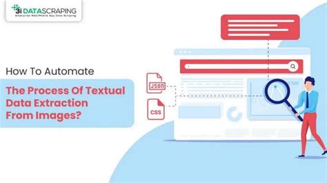 automate the process of textual data extraction from images pdf