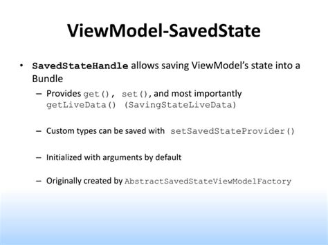 Reactive State Management With Jetpack Components Ppt