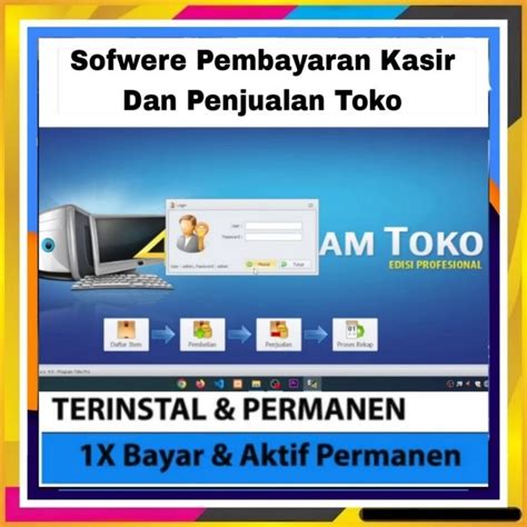 Jual Sofwere Pembayaran Kasir Dan Penjualan Toko Full Support Shopee Indonesia