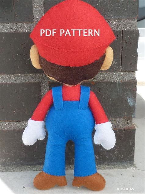Mario Sewing Pattern Pattern Inspiration Daily