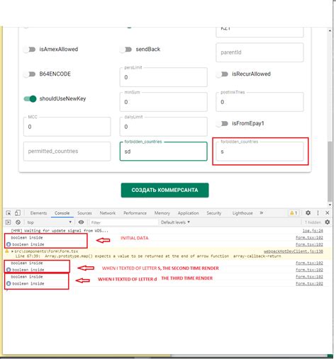 Javascript React OnChange Rerender Dynamic Input Fields Strange