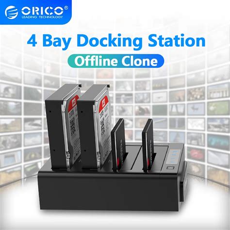 Orico 4 베이 하드 드라이브 도킹 스테이션 오프라인 복제 Sata To Usb 30 Hdd 도킹 스테이션 253