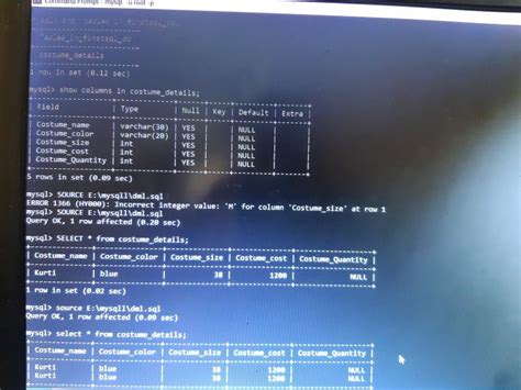 Manasa M On Linkedin Task 64 Practised Ddldmldcl And Tcl Commands In