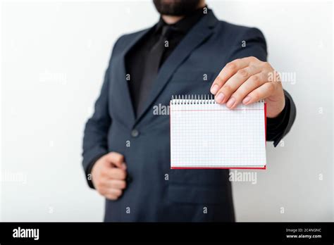 Model Displaying Different Empty Color Notepad Mock Up For Writing Idea Stock Photo Alamy