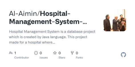 GitHub Al Aimin Hospital Management System Java Hospital Management System Is A Database