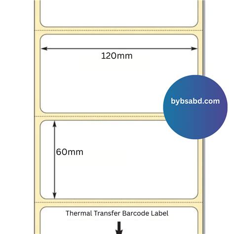 60mm X 30mm Transfer Thermal Tt Barcode Label Sticker Price In