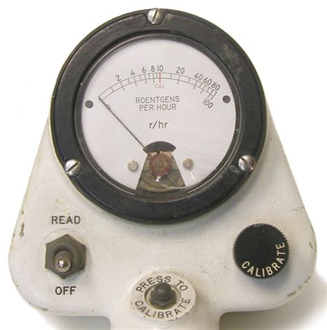 Edison Survey Meter Randd Prototype 1963 1964 Museum Of Radiation