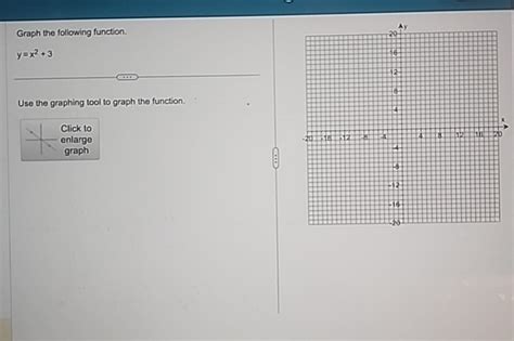 solved graph the following function y x2 3use the graphing