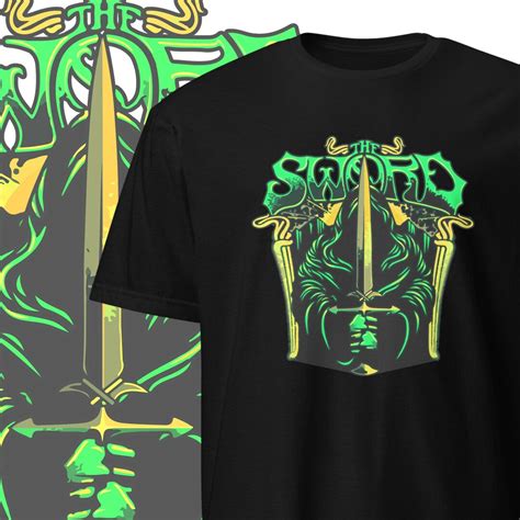 The Sword Band T Shirt Hard Rock Clothing Etsy