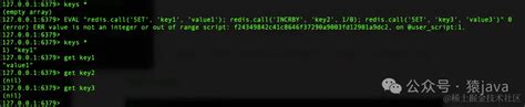 阿里 P7二面：redis 执行 Lua，到底能不能保证原子性？ 猿java