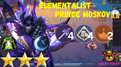 Mlbb Magic Chess Elementalist Prince Moskov😱😱😱 4 Lancer 10