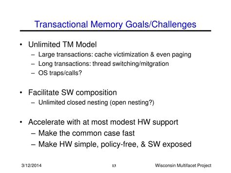 ppt log based transactional memory powerpoint presentation free