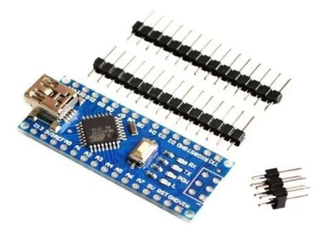 Placa Arduino Nano Com Conector V3 Pino Não Soldado Mega328p Mercadolivre