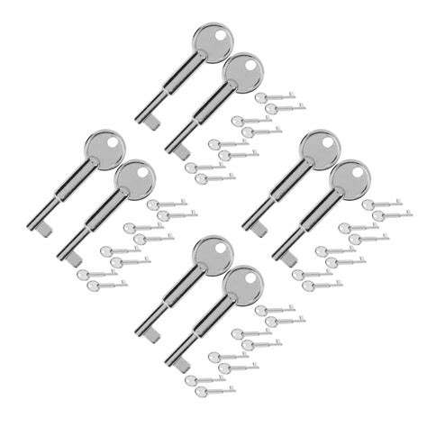 Hemoton Pcs Alloy Reset Key For Emergency Stop Button Alloy Replacement Key For Push Button