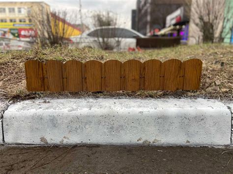 Бордюр садовый купить у Производителя в Киеве, цена низкая