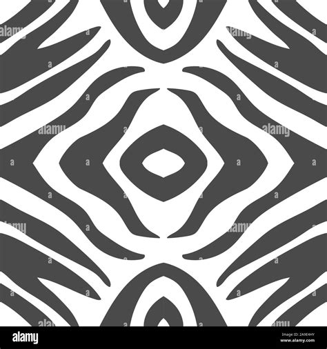 Zebra Fabric Texture Stock Vector Images Alamy