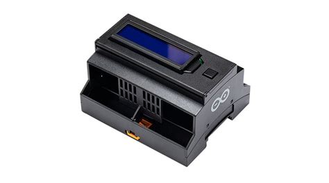AKX Arduino DIN Rail Edge Control Enclosure Kit With LCD Display Distrelec International