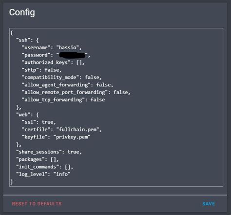 Connection Closed Issue Hassio Addons Addon Ssh GitHub