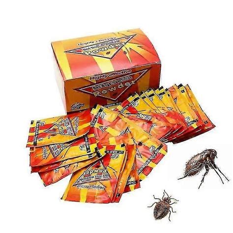 30pcs Powerful Insecticide Killing Bed Bugs Fleas Lice Powder