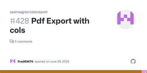 pdf export with cols · issue 428 · opensagres xdocreport · github