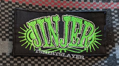 Jinjer Embroidered Logo Patch Tshirtslayer Tshirt And Battlejacket