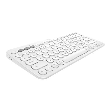 Logitech K380 Wireless Bluetooth Keyboard White Multi Device