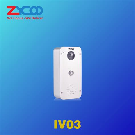 3 watt ip video intercom 10 100mbps ip based intercom system