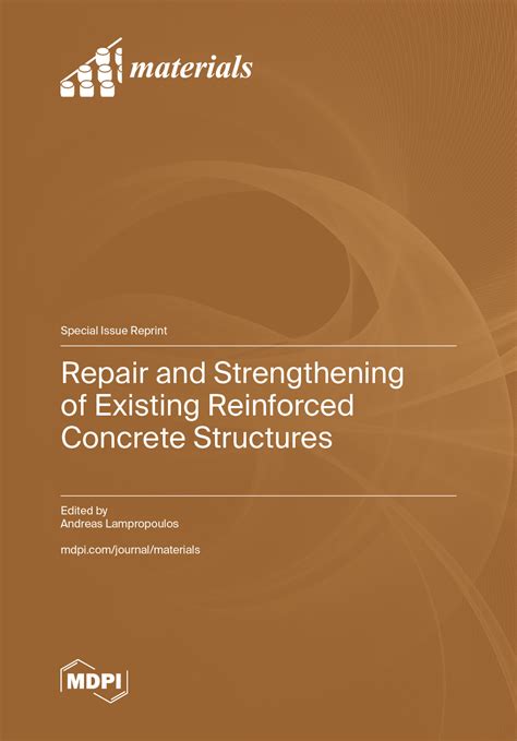 Repair And Strengthening Of Existing Reinforced Concrete Structures Mdpi Books