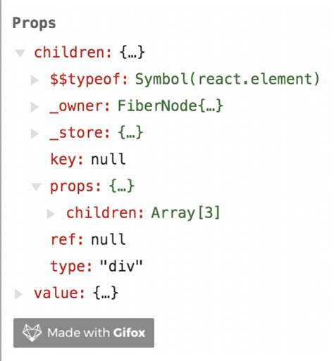 [devtools] hard to review properties · issue 15781 · facebook react