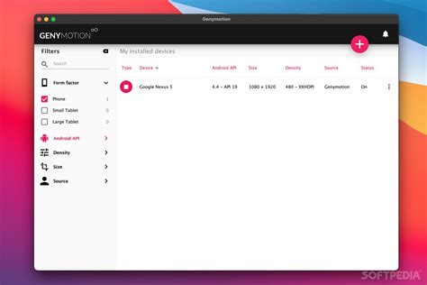 genymotion download mac softpedia