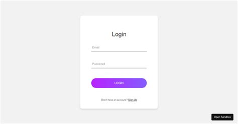 React Codesandbox