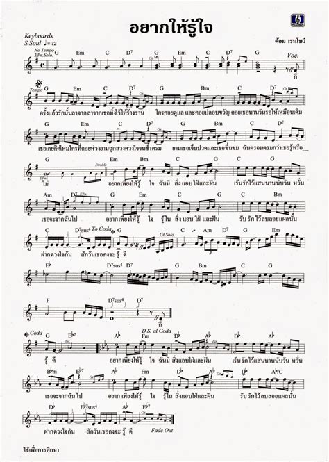 โน้ตและคอร์ด พฤษภาคม 2014