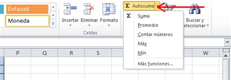 Autosuma En Excel Tan Simple Como Práctico Access Excel Vba Y Más