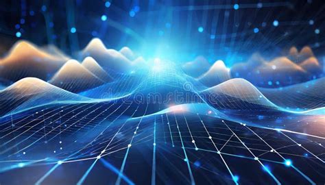 Data And Technology In Network And Internet Connections In Cloud