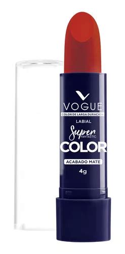 Labial Vogue Super Fantastic Color Mate X Gr Color Aut Ntica