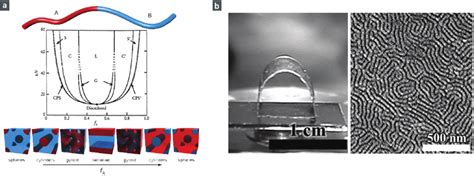 Block Copolymers A Schematic Representation Of Thermodynamically