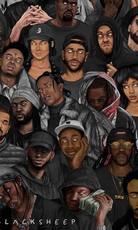 Black Rappers Wallpapers Top Free Black Rappers Backgrounds
