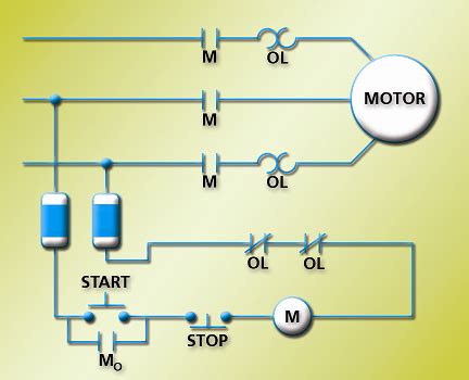 Simple Motor Control Circuit Elec Eng World