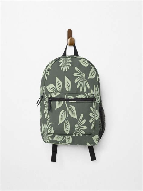 "hop foliage with flowers" Backpack for Sale by walidgh