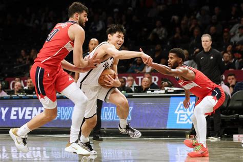 Nets Bench Erupts After Cui Yongxi 3 Pointer Everybody Was Lit Ohsports