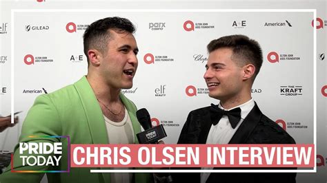 Chris Olsen Reveals If Hes Single And Dishes On His Sex Life