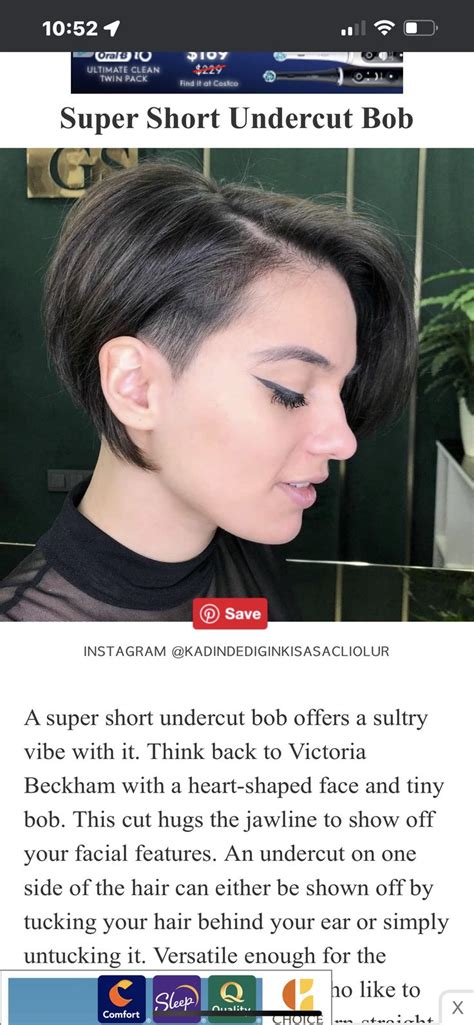 Pin By Melissa Becerra On Bob Haircut Bobs Haircuts Undercut Bob