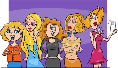 Caricaturas De Mujeres