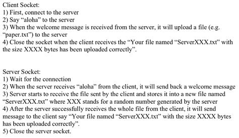 Write A Java Code To Create A Socket To Perform A Chegg